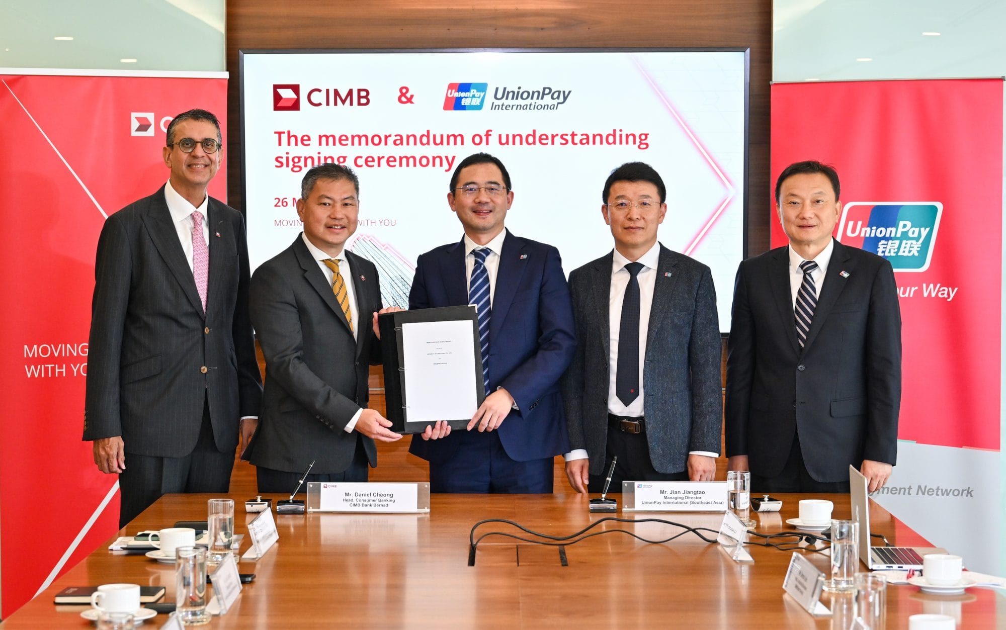 UnionPay Solutions to Reach More CIMB Merchants in Strategic Partnership