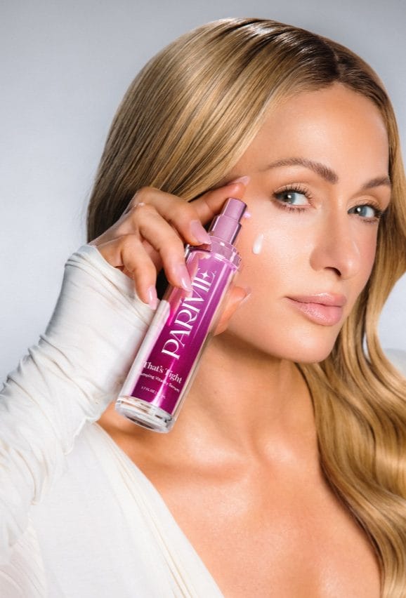 Digital Detox in a Bottle? Paris Hilton Tackles Skin Stress with Parívie