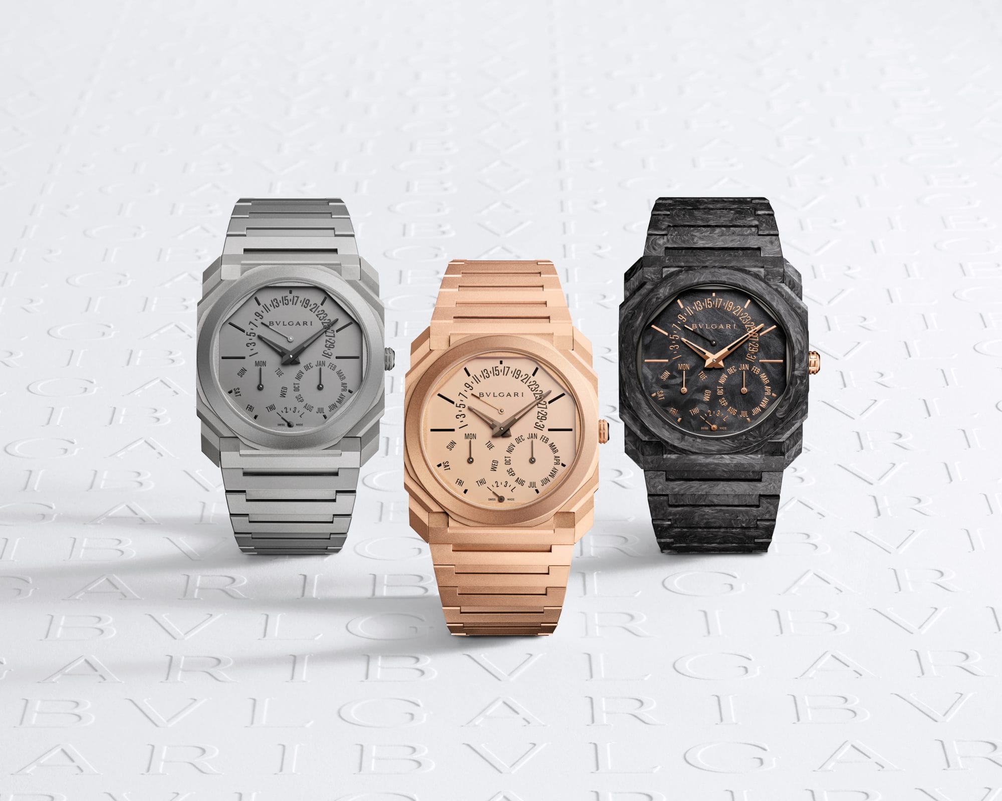 Octo Finissimo Evolves with Marble Gold and Skeletonised Designs