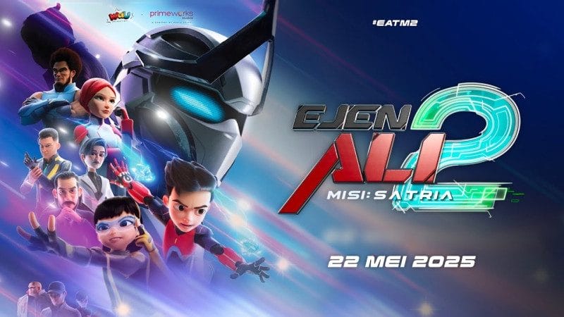 Malaysian Animation Movie, Ejen Ali 2 Hits Record RM50.7 Million In Ticket Sales