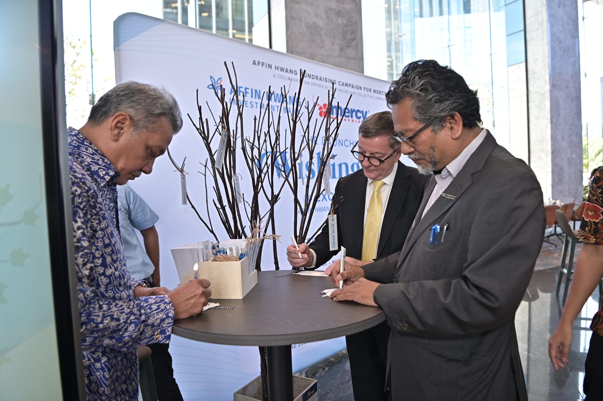 Exchange 106 And Affin Hwang Launch Wishing Tree To Aid Disaster Relief ...