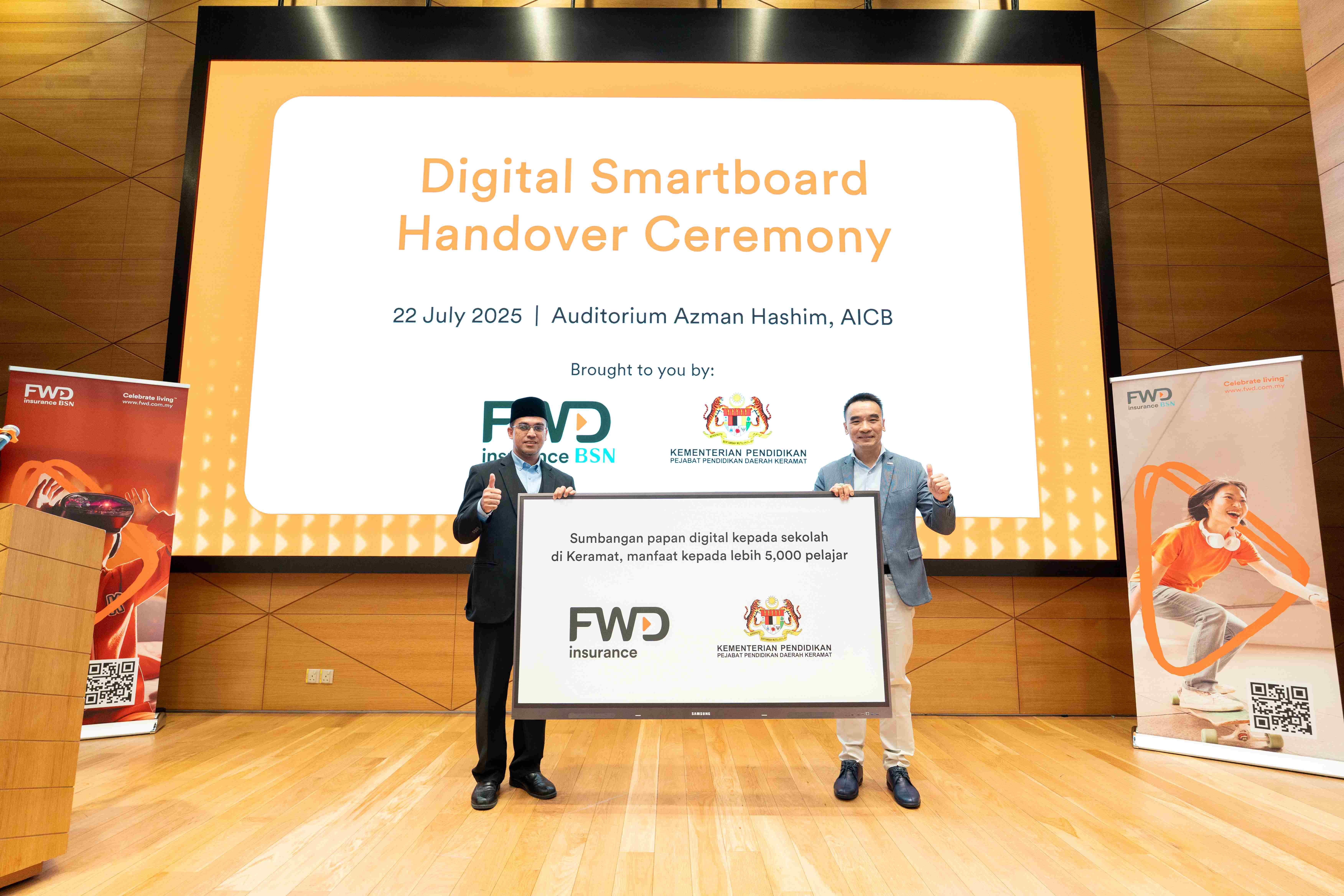 FWD Insurance Enhances Financial Literacy With Smartboard Donation