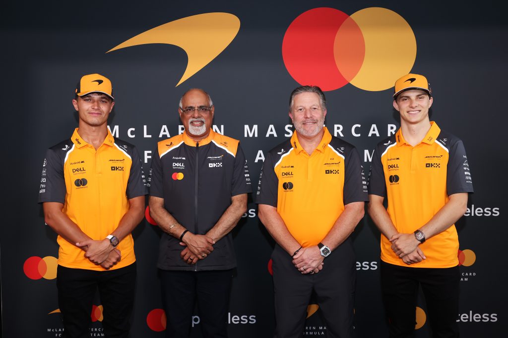 McLaren Formula 1 Team Names Mastercard As Official Partner From 2026 ...