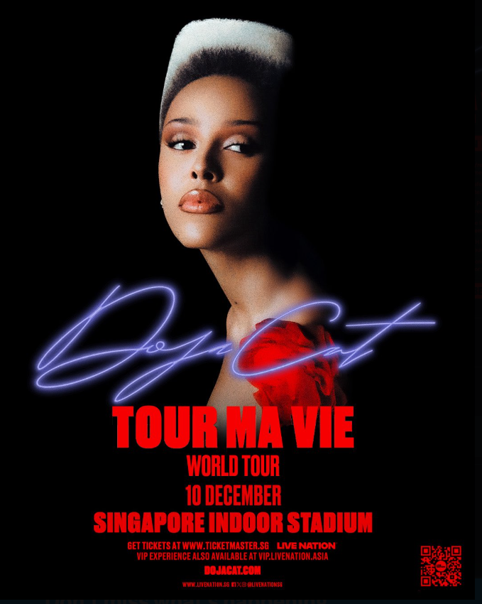 Doja Cat Makes Singapore Debut With Ma Vie World Tour