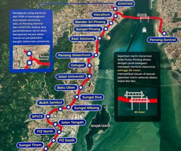 Tender Process Ongoing For Second Segment Of Penang LRT Mutiara Line - BusinessToday