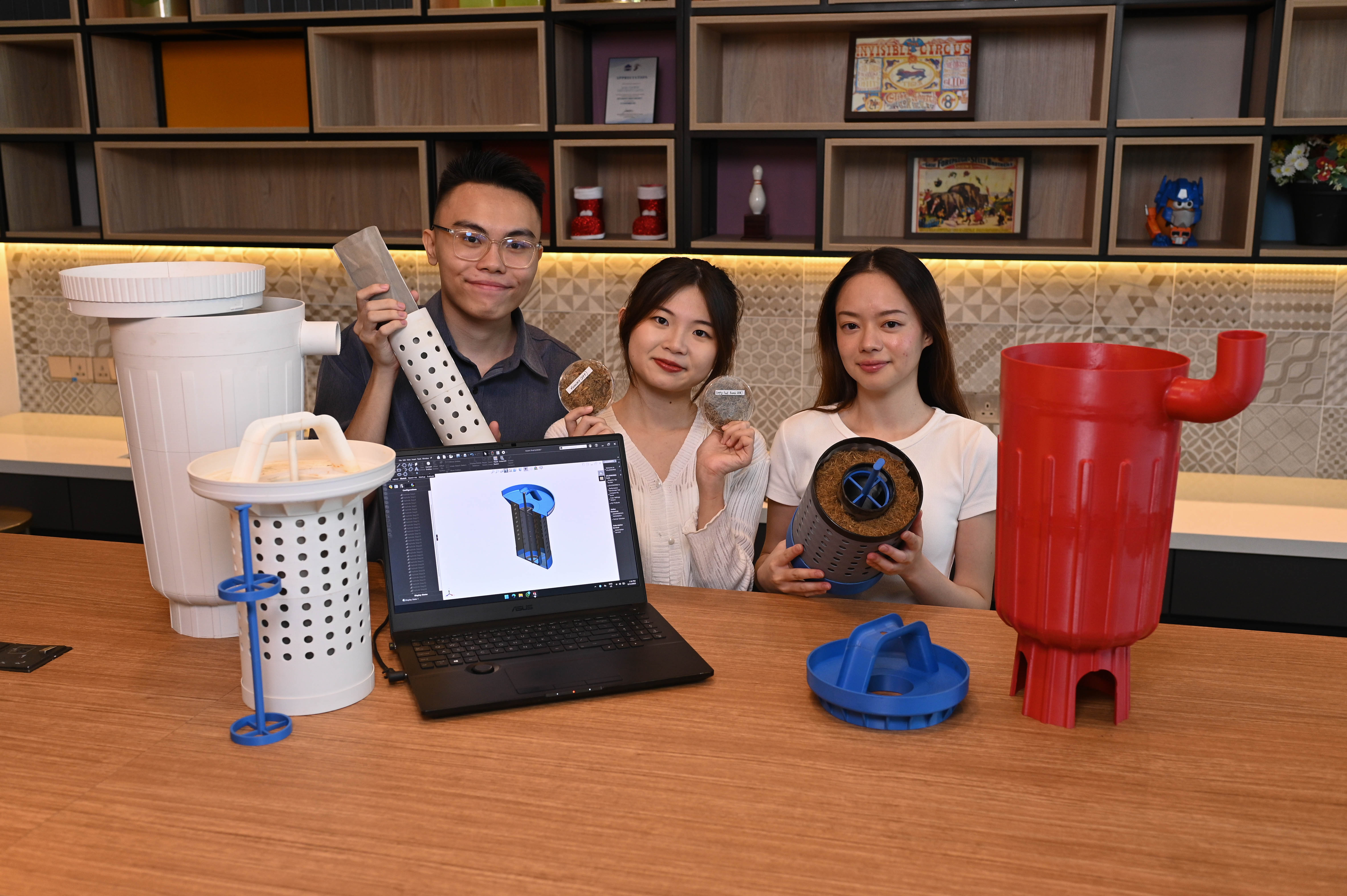 Malaysian Students Win Dyson Award with Biodegradable Grease Trap