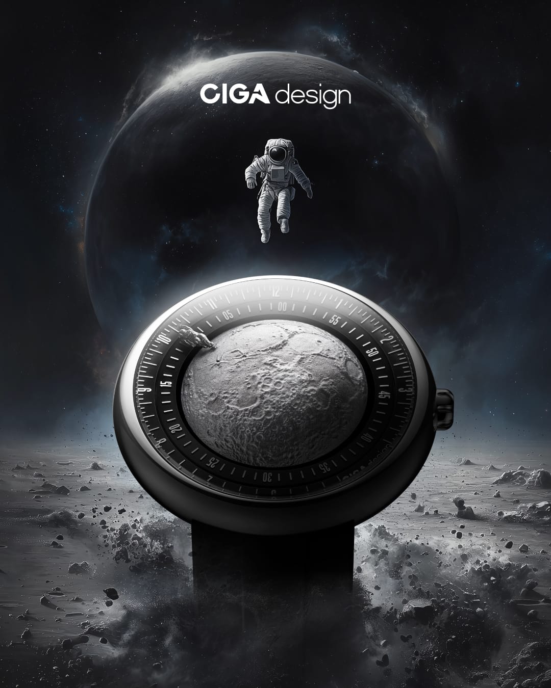 CIGA Design Reimagines Time with the Moon Walker