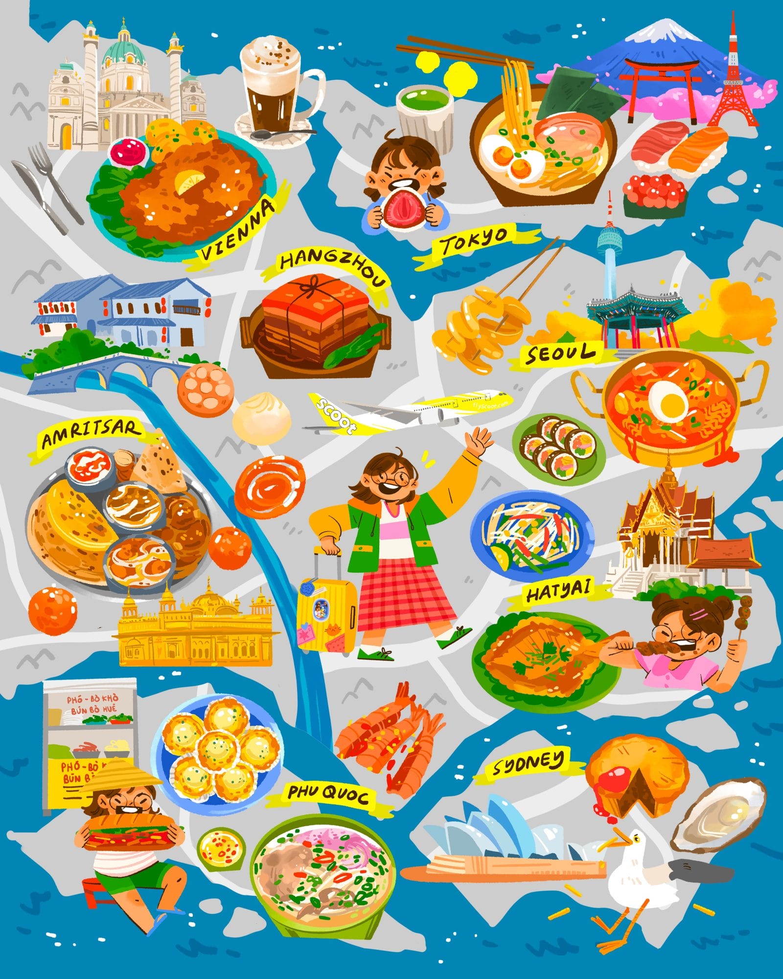 Malaysians Can Now Chase Culinary Adventures With Scoot’s New Campaign ...