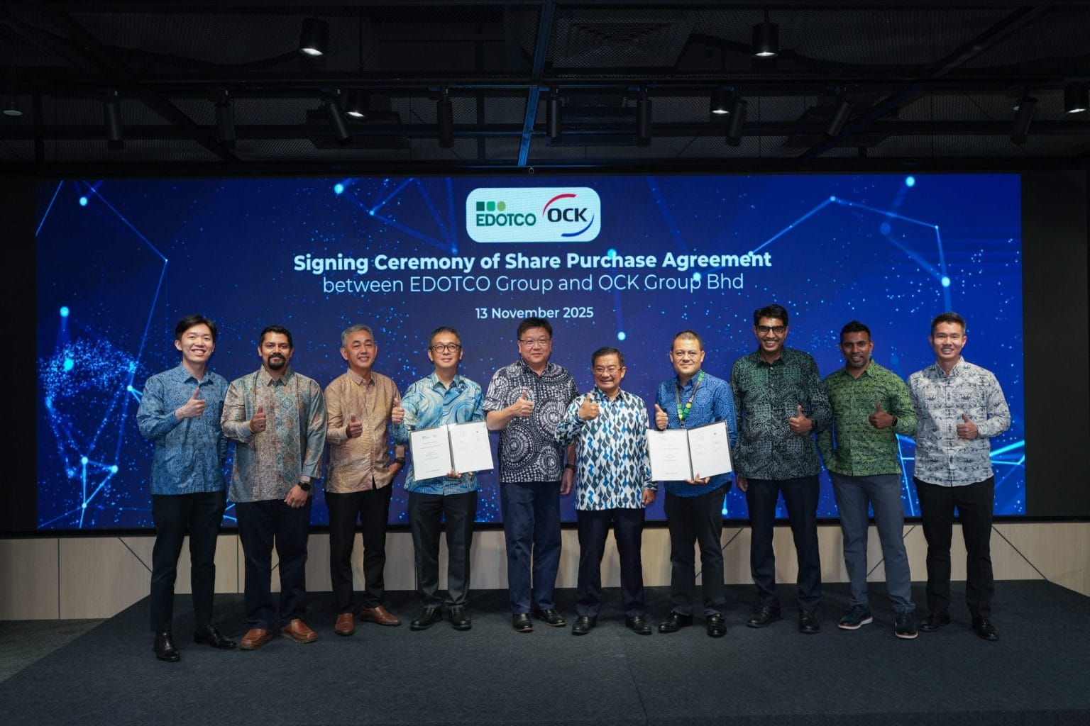 OCK Group Acquires Edotco Laos Operation For Regional Expansion