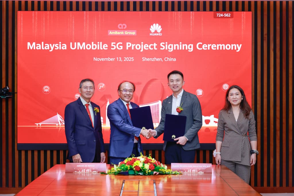 AmBank Grants RM350 Million Financing To Huawei Malaysia To Boost 5G ...