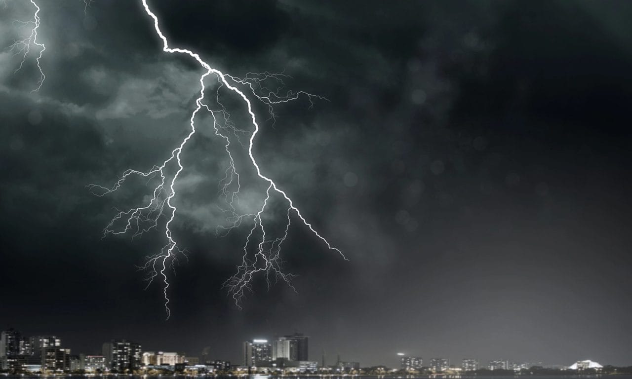 Thunderstorm Building Up In Central And Southern Region