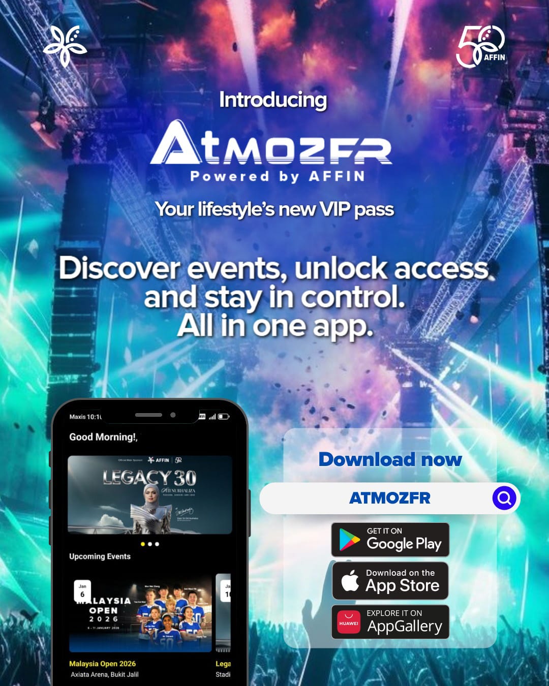 AFFIN Launches New App To Take The Stress Out Of Concert Planning