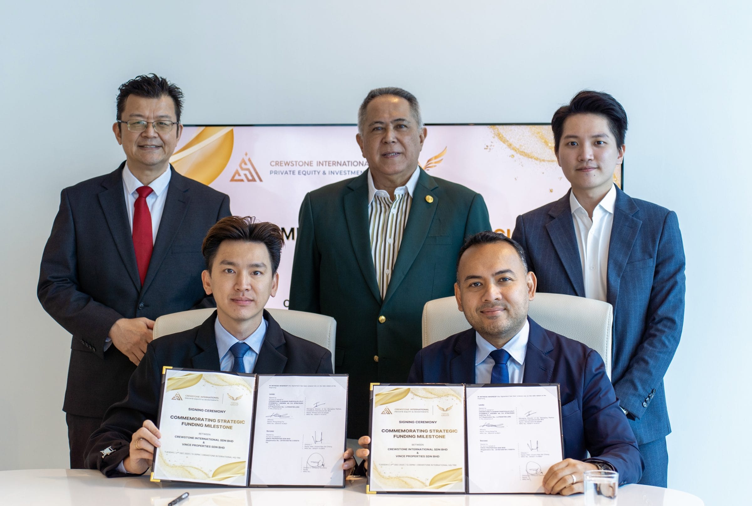 Crewstone Invests RM20 Million To Power Vince Group Projects ...