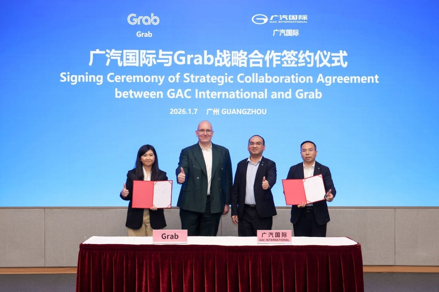 Grab Inks Regional Deal With China’s GAC
