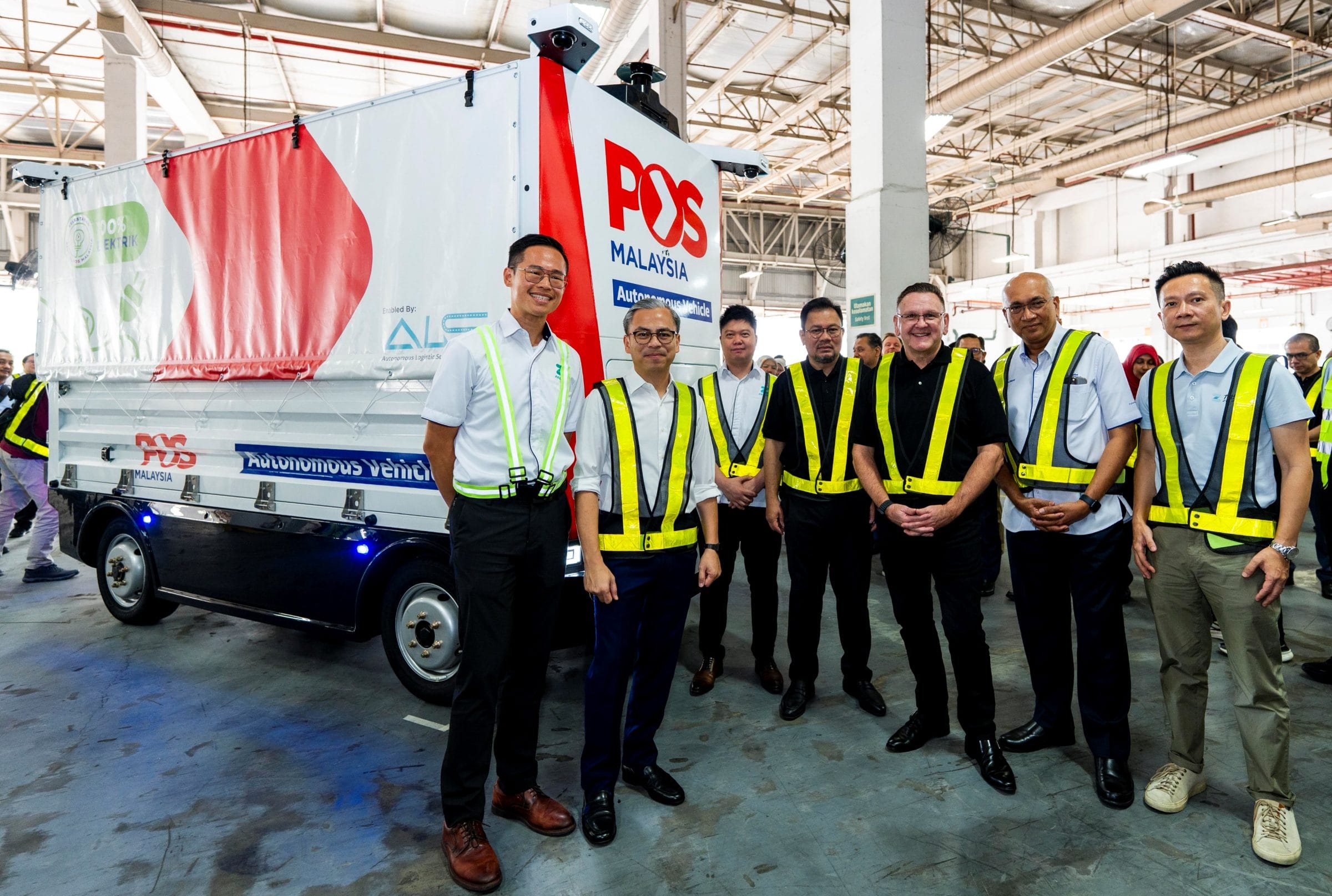 Pos Malaysia Launches Malaysia’s First Autonomous Electric Logistics ...