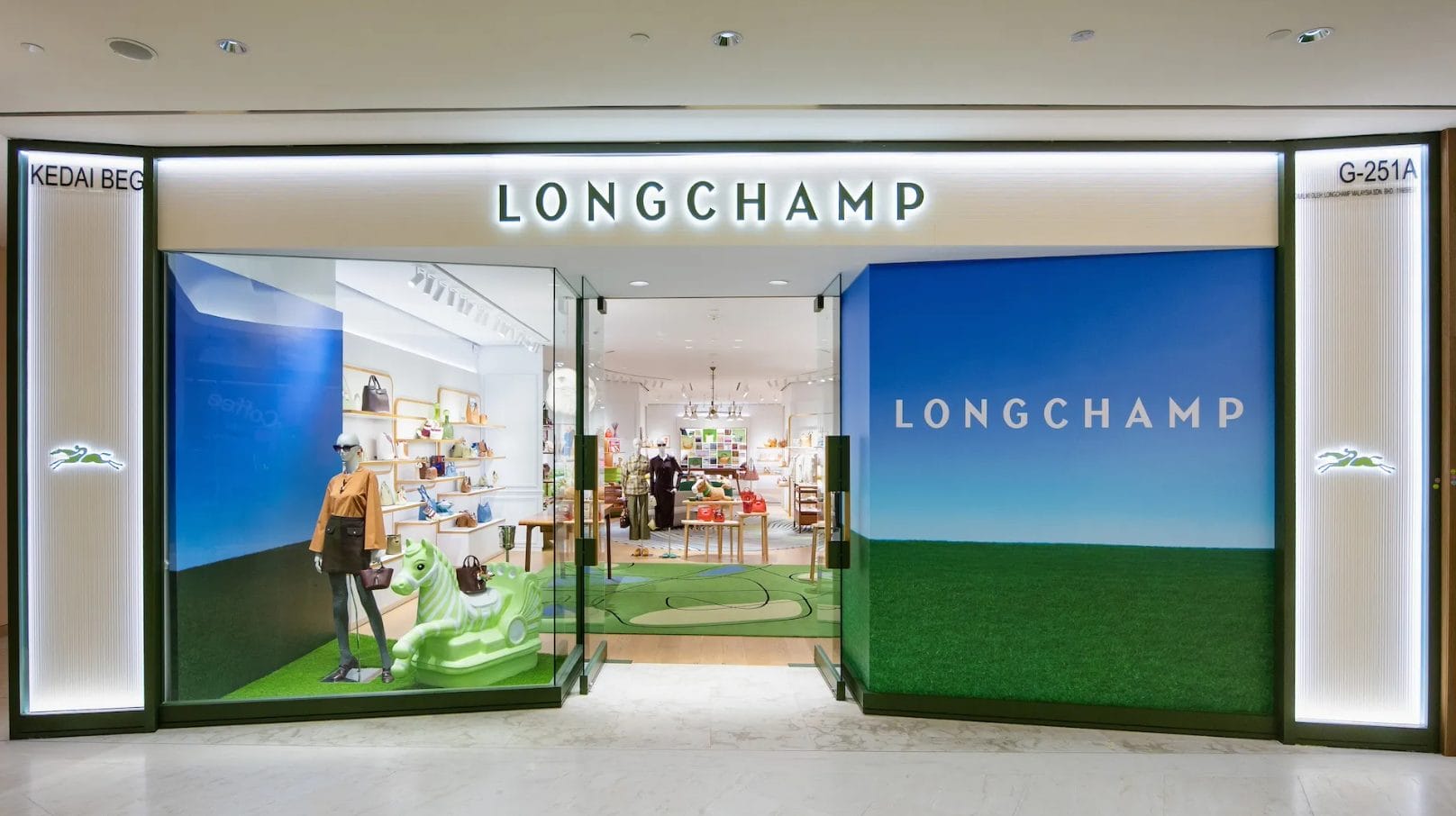 Longchamp’s Year Of The Horse Celebration Hits The Gardens Mall